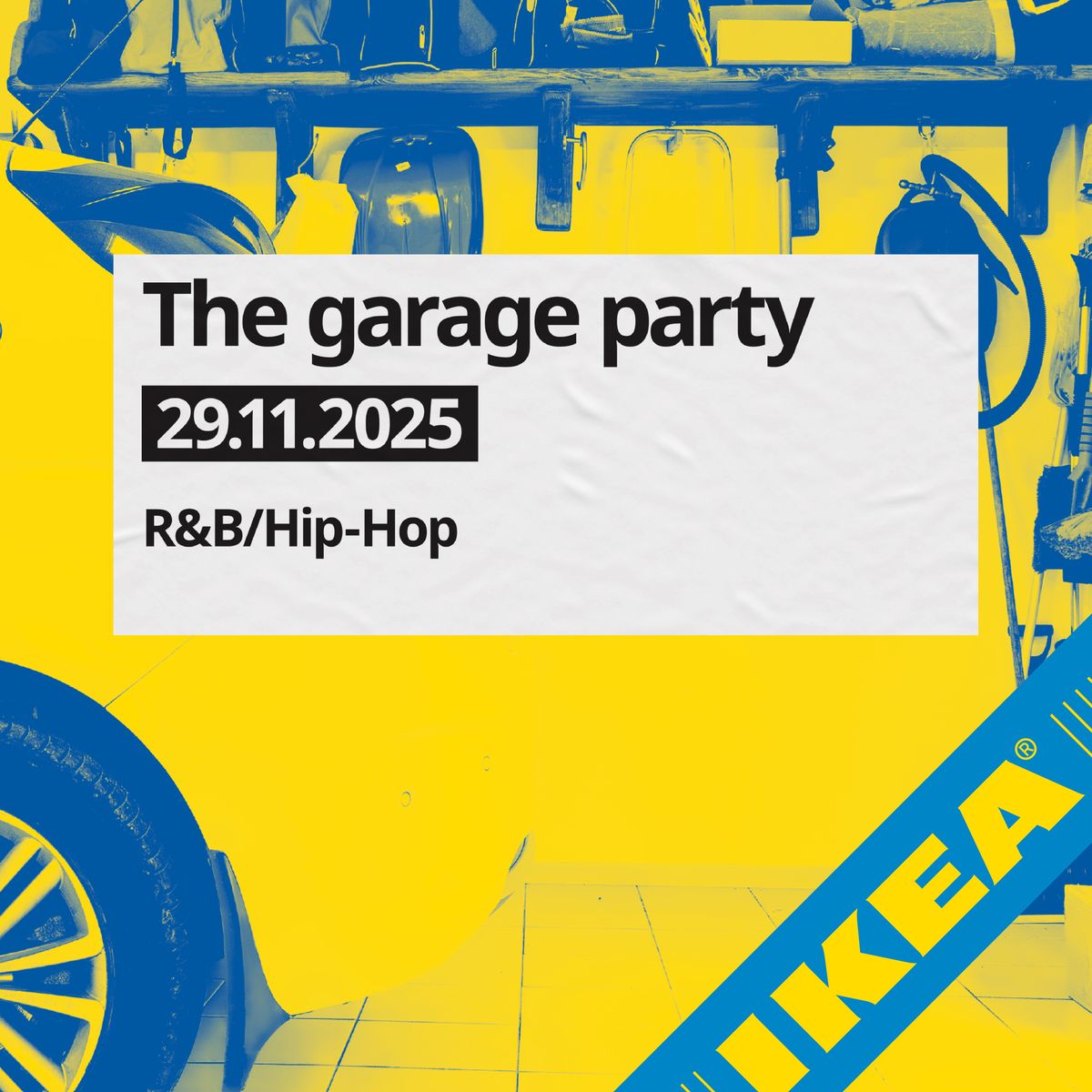 Lab54 - The Garage Party | IKEA x Lab54 | Sat 29 Nov | Kiwi Housewarmings